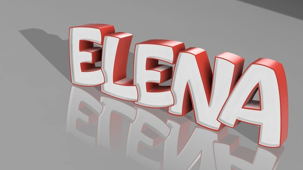 名字Elena 来自 Jp3dPrint - MakerWorld