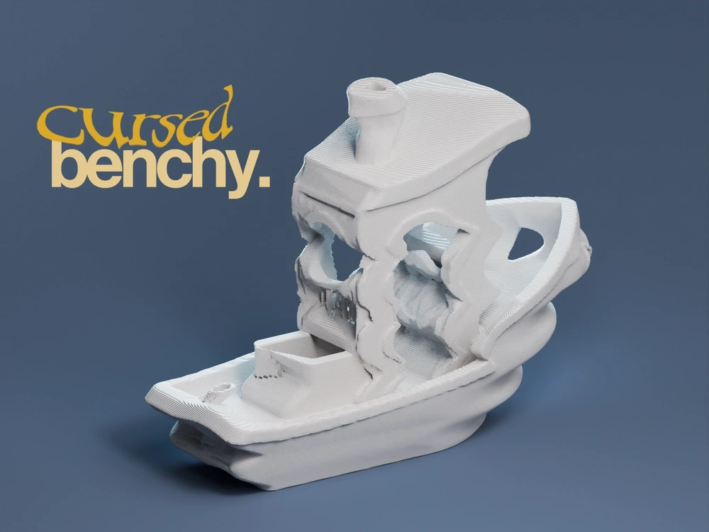 Cursed Benchy 来自 ryhan - MakerWorld