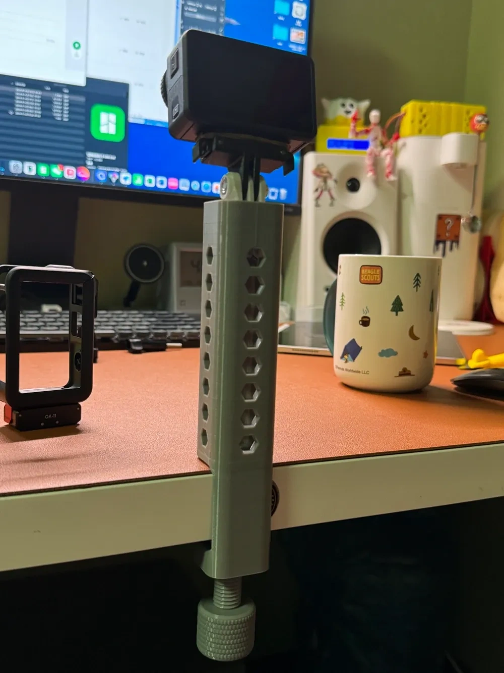 MagSafe/Gopro桌面磁吸支架手机/相机可换 来自 若愚工作室 - MakerWorld