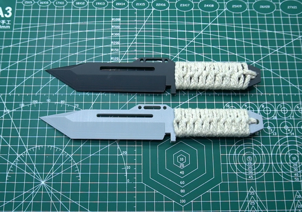 系绳匕首（Paracord Knife） 来自 左狗拳 - MakerWorld