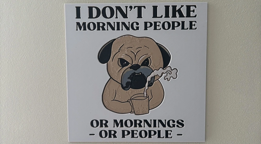 hueforge狗的幽默 来自 Cj 3DPRINT - MakerWorld