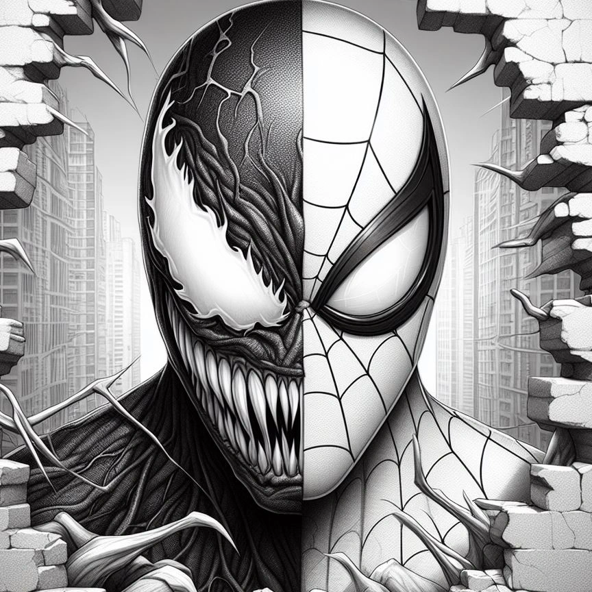 蜘蛛侠毒液 来自 Calipitter - MakerWorld