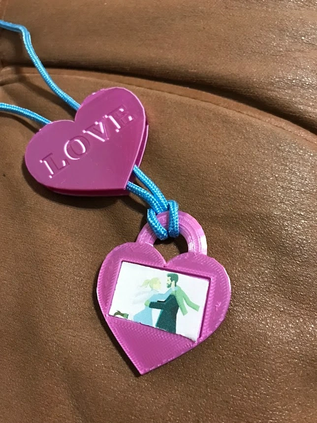 心形相片吊坠 来自 adminbranko - MakerWorld