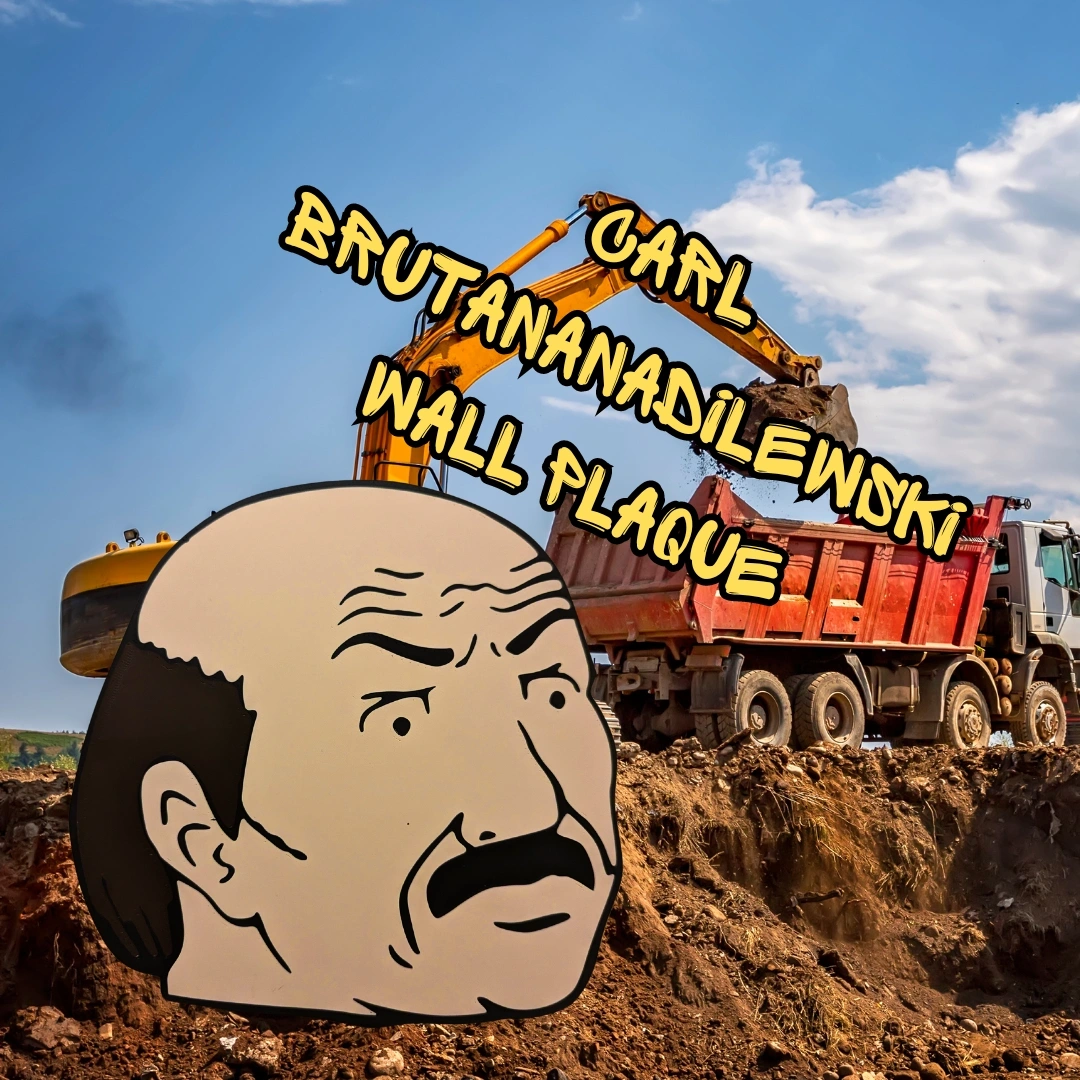 Aqua Teen Hunger Force Carl Brutananadilewski 墙艺术 来自 slicenextrude ...