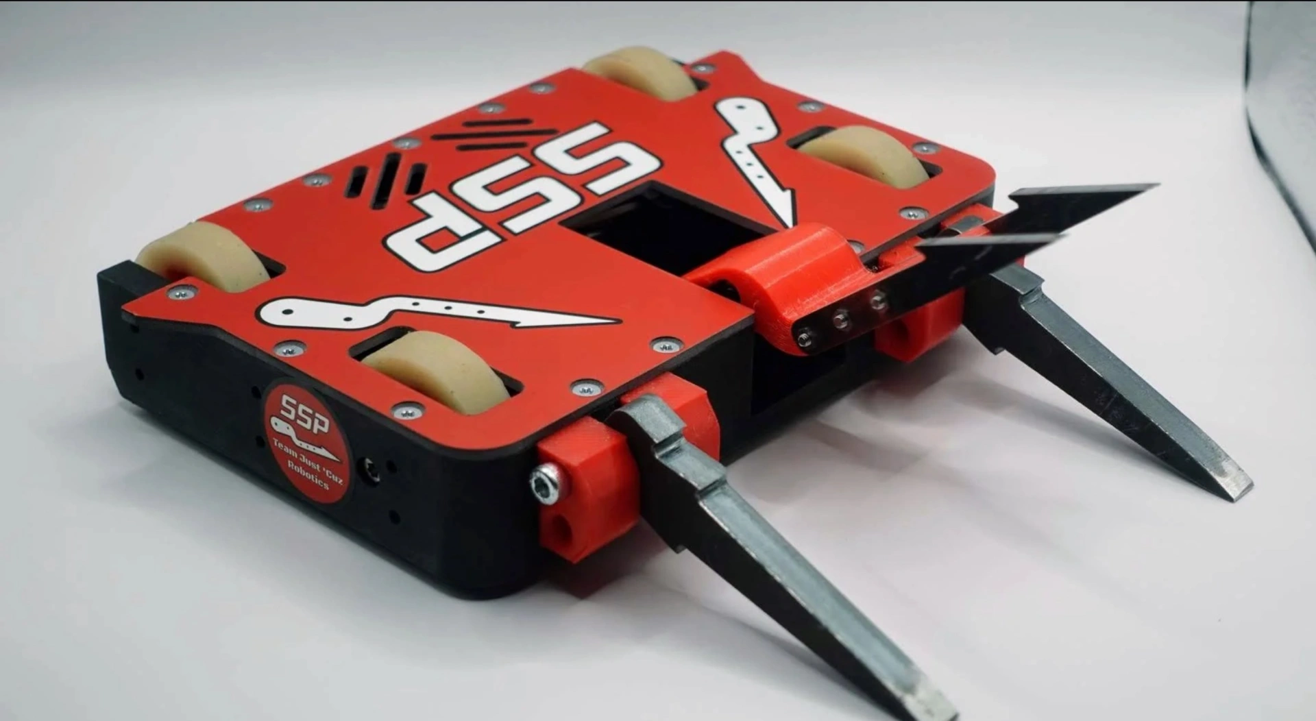 SSP战斗机器人套件 - 完整的CAD + 3D打印部件 来自 Just Cuz Robotics - MakerWorld