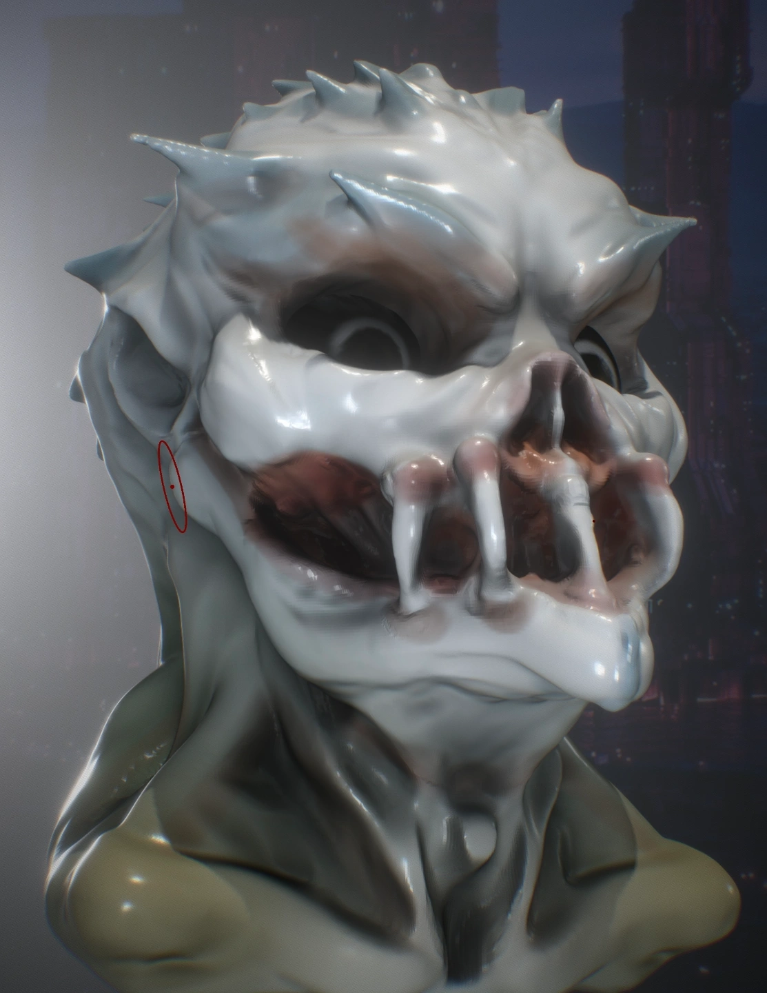 monster 怪物雕像-外星生物 来自 shanbear - MakerWorld