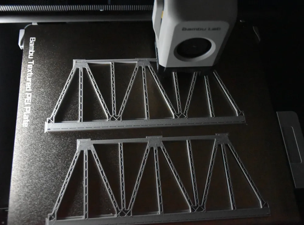 HO比例的铁桥 来自 Mc3D - MakerWorld