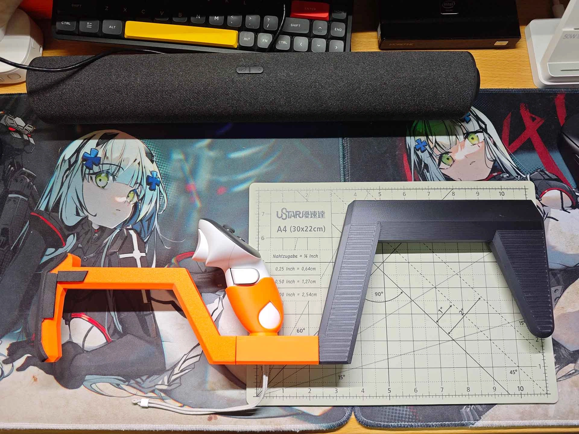 Quest 3 VR Gun Stock 枪架 来自 千年八云紫 MakerWorld：免费下载 3D 模型