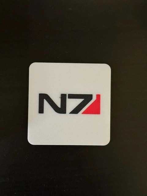 质量效应 N7 杯垫 来自 Rcrunger - MakerWorld