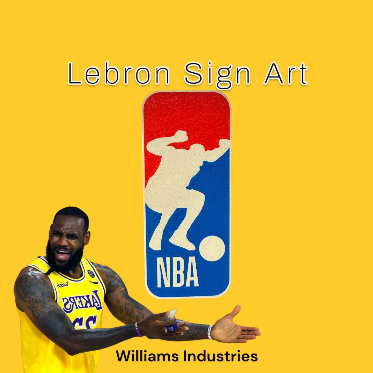 勒布朗·詹姆斯 来自 Williams Industries - MakerWorld