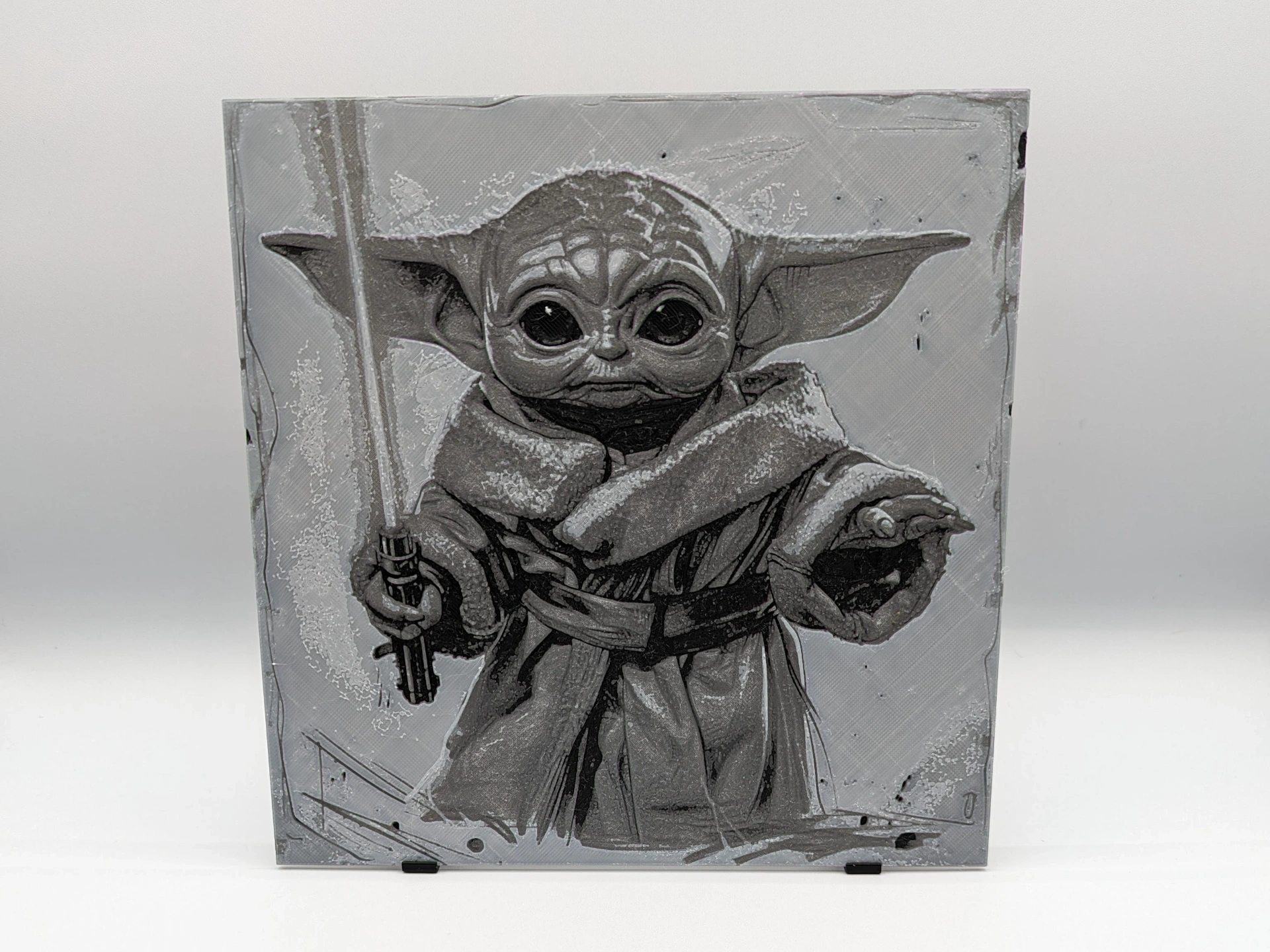 婴儿Yoda（Din Grogu）Hueforge 来自 Jag_CDN - MakerWorld