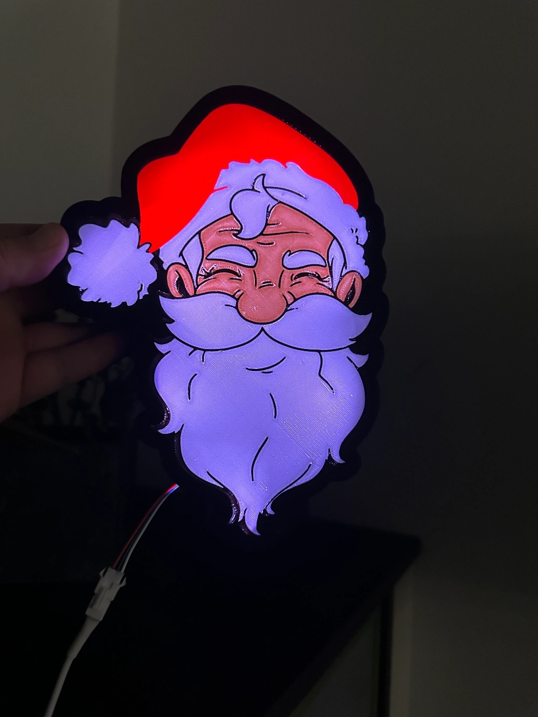 圣诞老人灯箱 来自 T-D3SIGN - MakerWorld