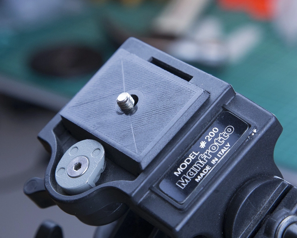 Manfrotto 200PL - 快拆板 - 可打印的替代件 来自 3D Print Tech Design - MakerWorld