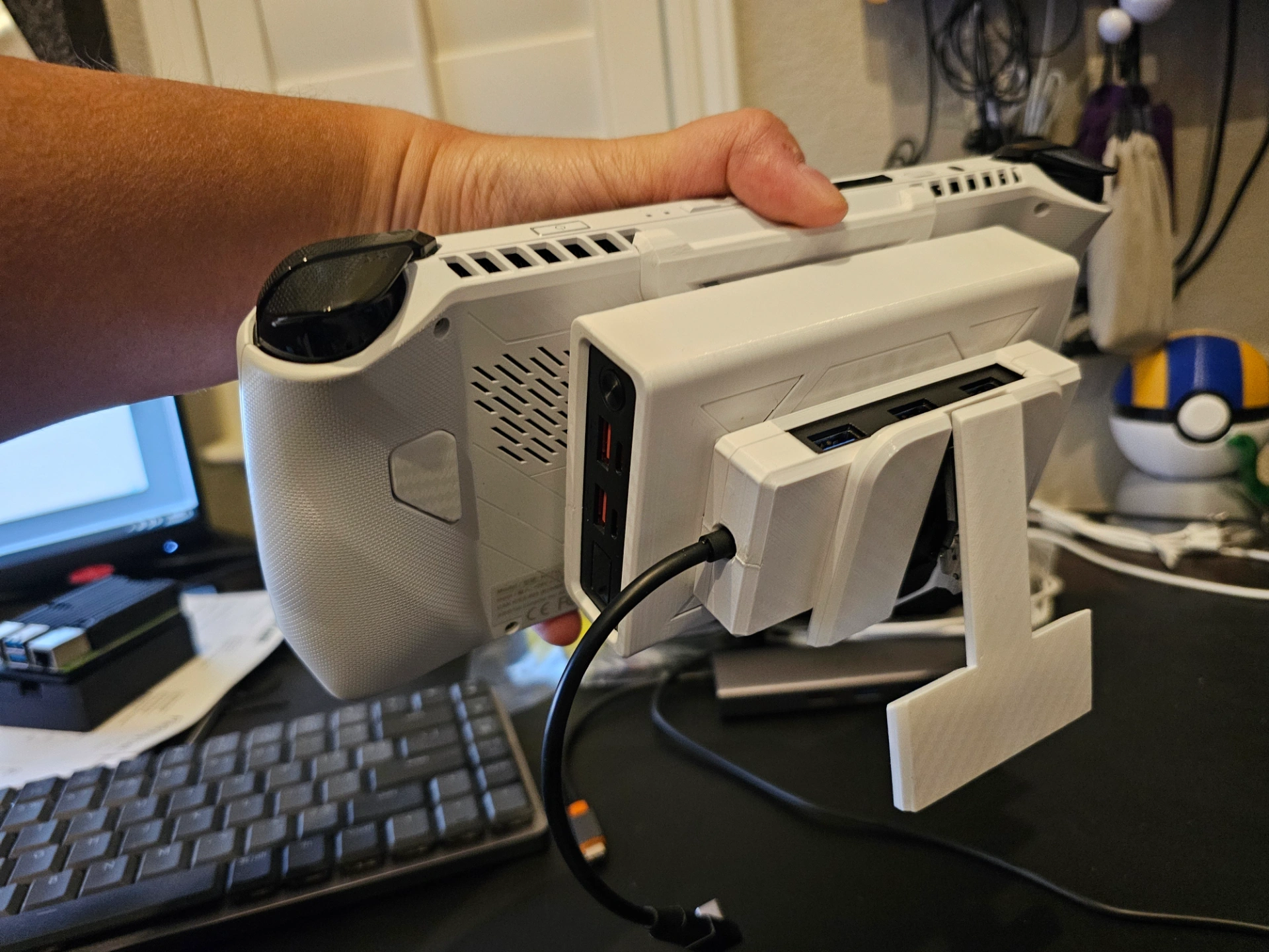 Ally-Mag Magsafe 受启发的磁性安装系统，适用于华硕ROG ALLY 来自 chilman408 - MakerWorld