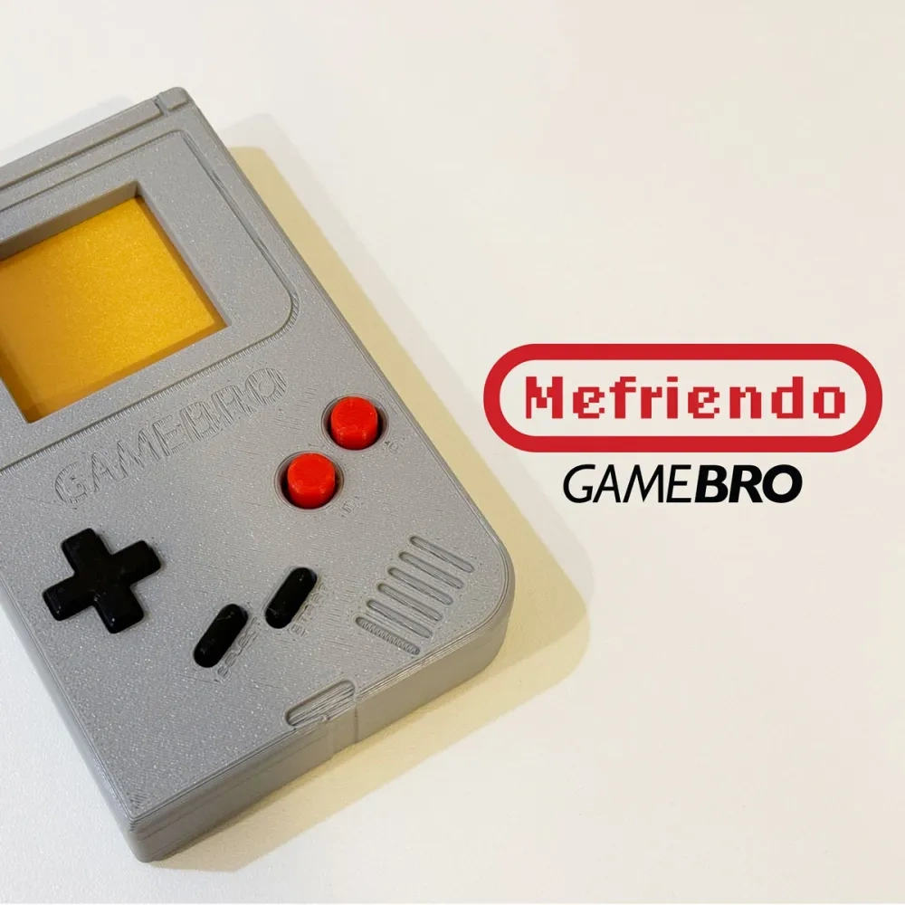 任天堂GameBro：一款有趣的玩具游戏机 来自 Connor's Creations MakerWorld：免费下载 3D 模型