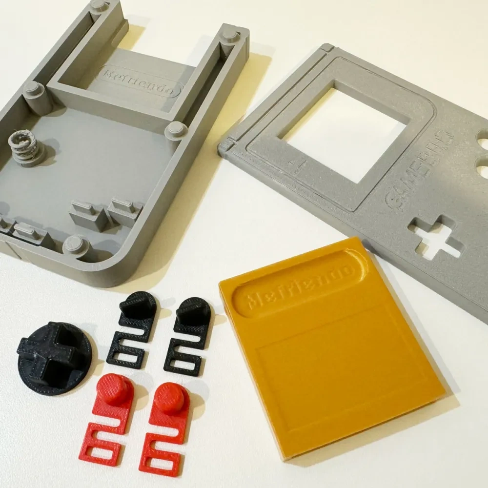 任天堂GameBro：一款有趣的玩具游戏机 来自 Connor's Creations MakerWorld：免费下载 3D 模型