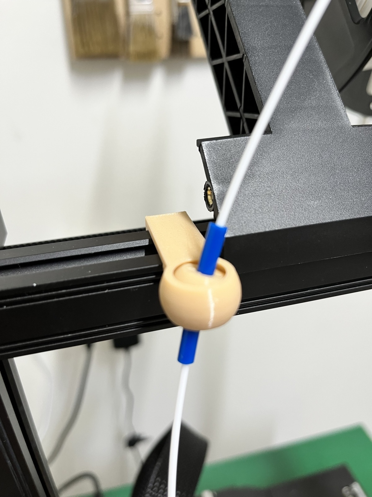 Ender 3 S1耗材旋转导向（支持Capricorn/PTFE管 4mm外径） 二次创作 - 来自 ThreeDJourney ...