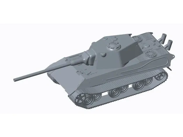 德国E系列坦克（E5、E10、E25、E50、E75、E100） 二次创作 - 来自 EviLSeeD MakerWorld：免费下载 3D 模型