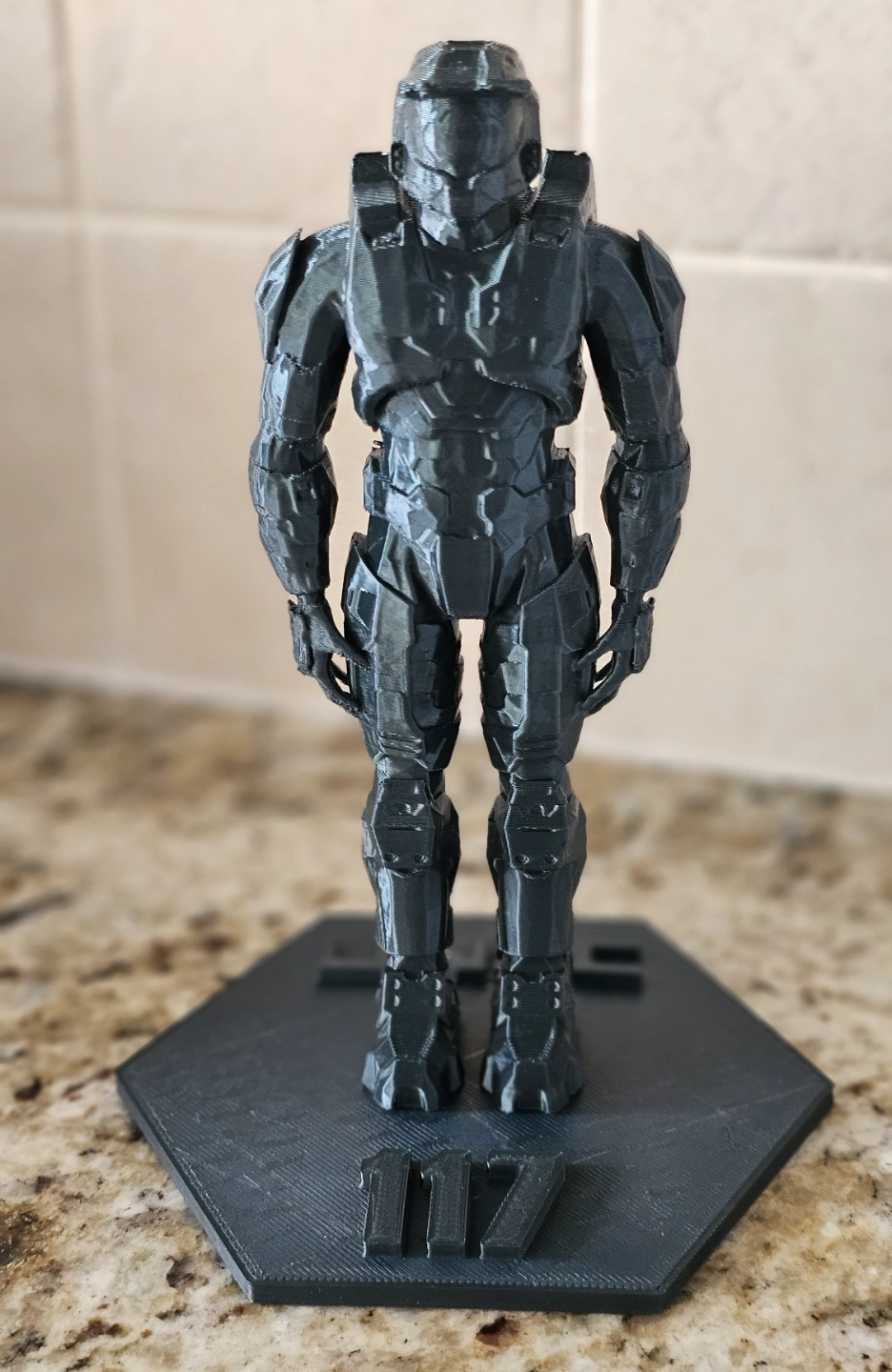 光环Master Chief 117人物立体模型（无需支撑） 二次创作 - 来自 PaulD - MakerWorld