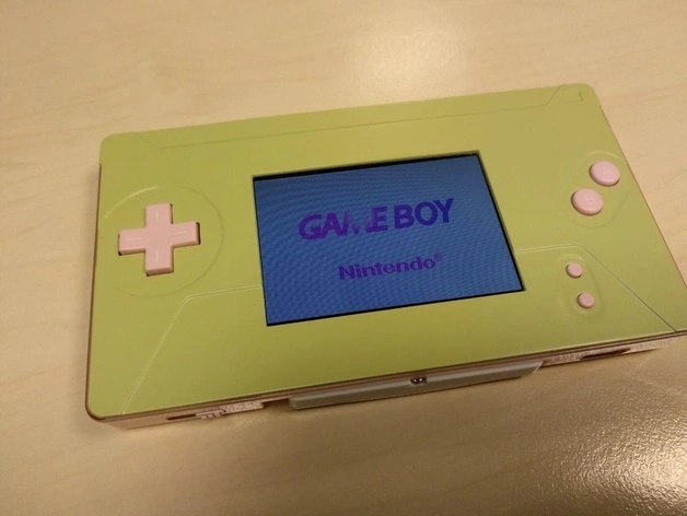 Game Boy Macro面板 二次创作 - 来自 panicozxb - MakerWorld