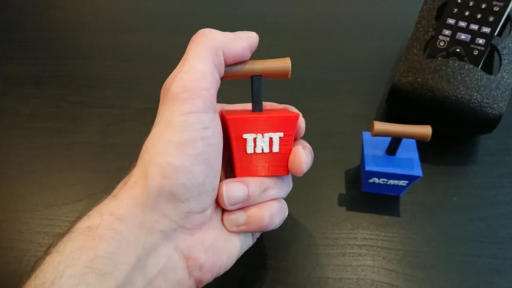 ACME TNT引爆器解压玩具 来自 mkl3D - MakerWorld
