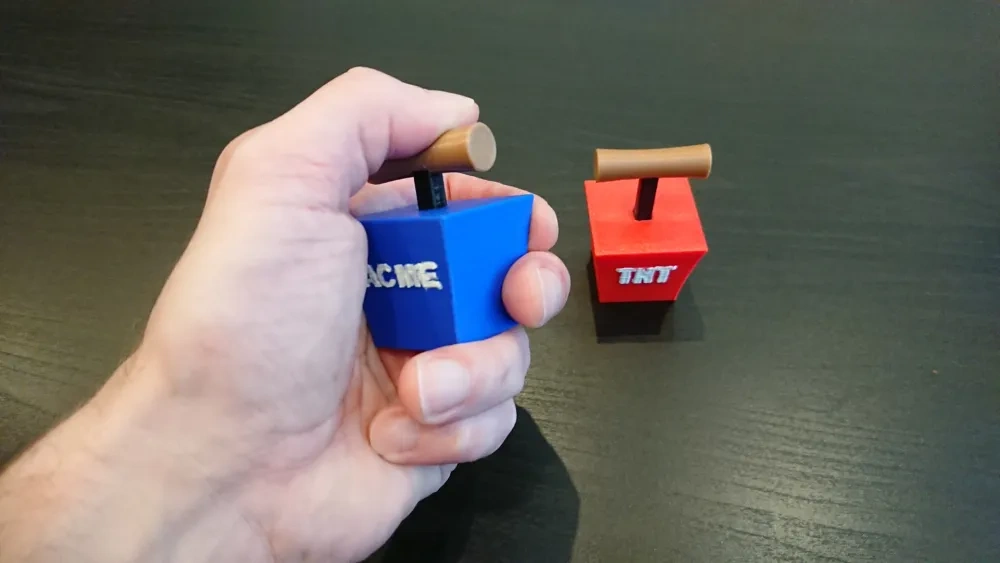 ACME TNT引爆器解压玩具 来自 mkl3D - MakerWorld