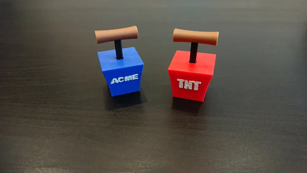 ACME TNT引爆器解压玩具 来自 mkl3D - MakerWorld