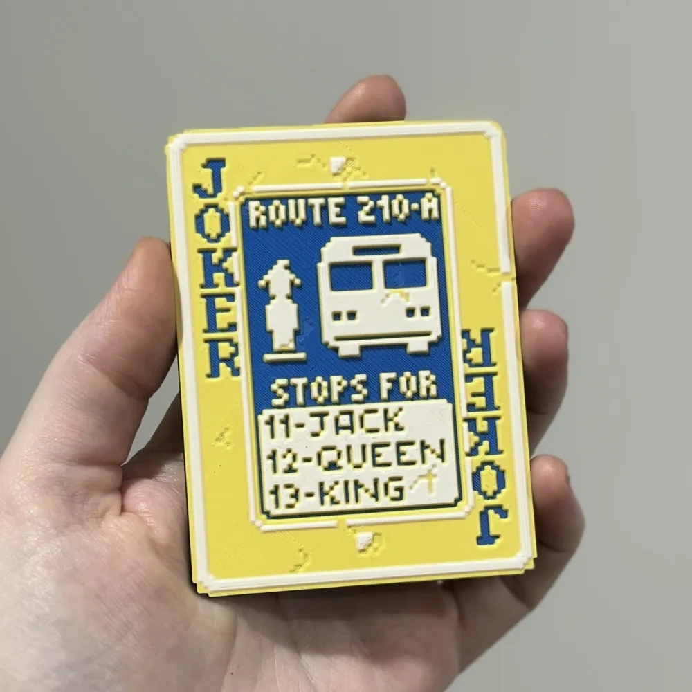 Balatro Joker - Ride the Bus - Hueforge 来自 Jesse Irwin - MakerWorld