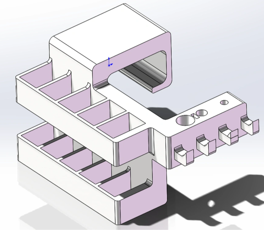 A1龙门架置物架 A1 Gantry Storage Rack 来自 爱旅行的貓 - MakerWorld