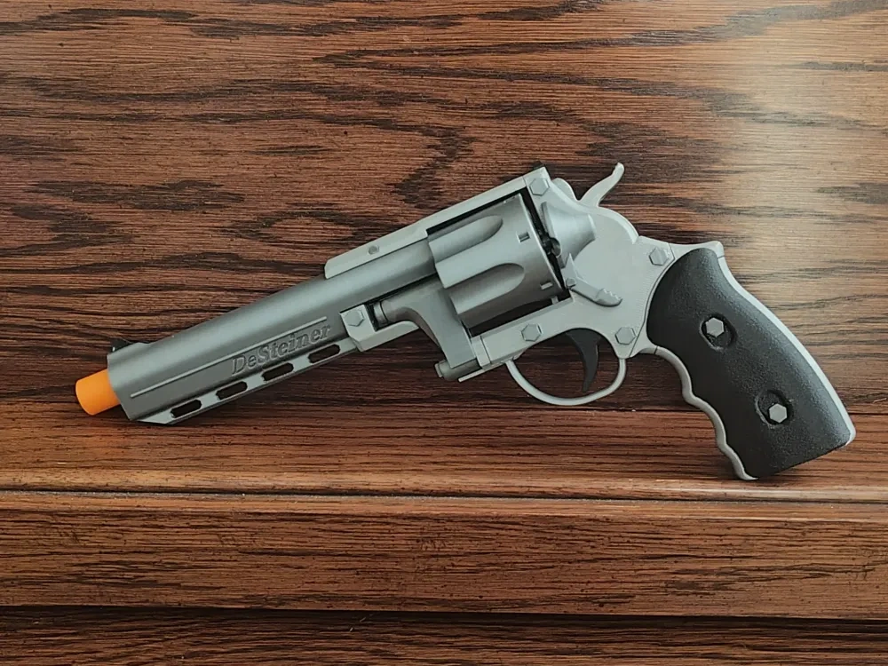 DeSteiner Revolver II的橙色保护套（可以轻松插拔） 来自 mpdairy - MakerWorld