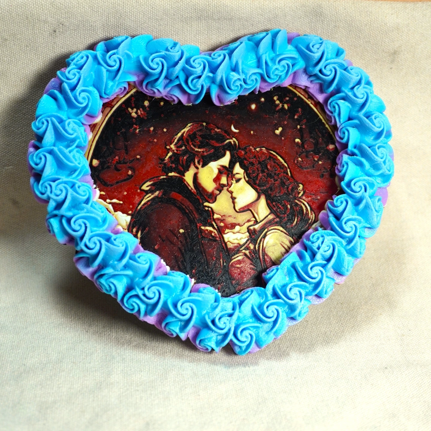 玫瑰相框 来自 Jayson_3DP_studio - MakerWorld