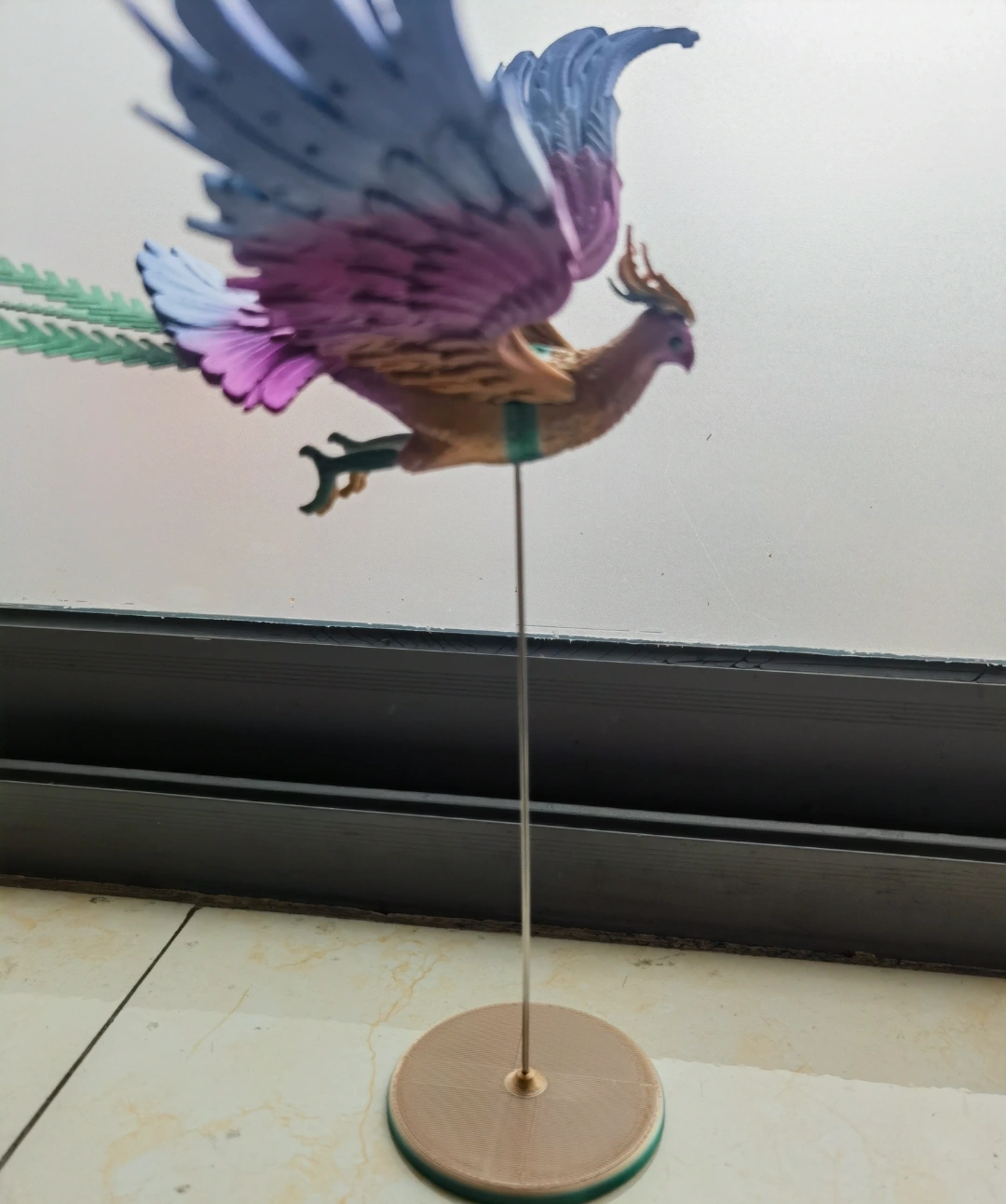 凤凰摆件底座盘 来自 爱玩模型的超哥 - MakerWorld