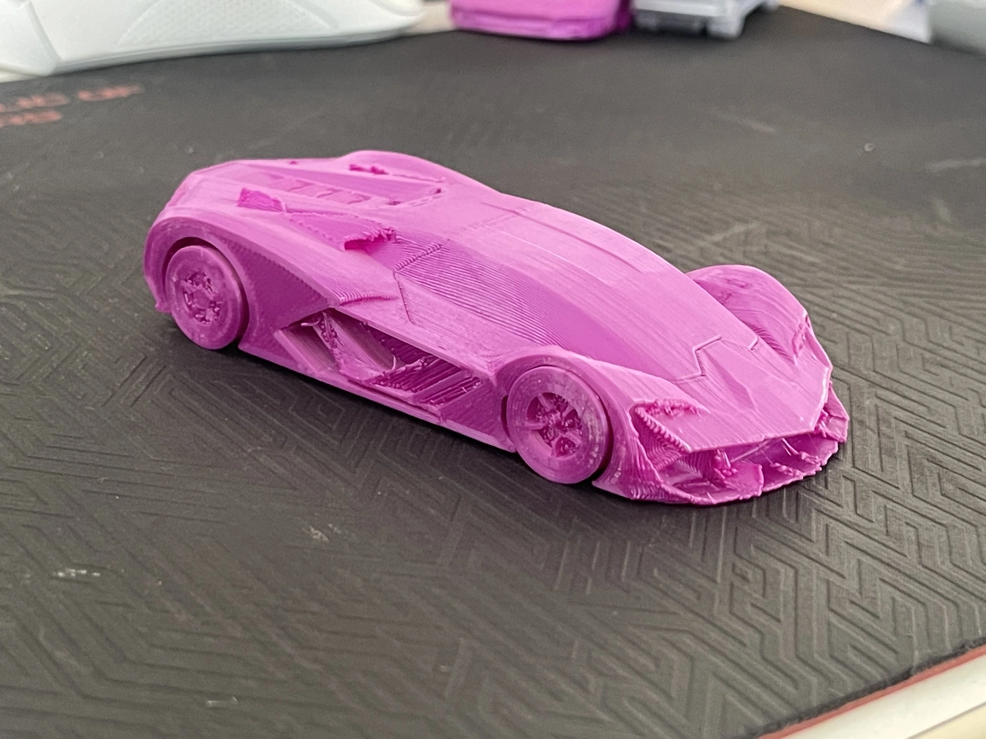 兰博基尼 Terzo Millennio（一体打印） 二次创作 - 来自 calebtimoteo MakerWorld：免费下载 3D 模型