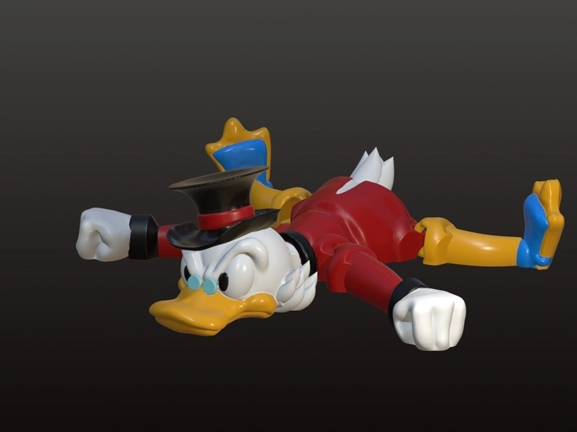 可活动的Scrooge McDuck - Paperon De Paperoni 来自 Danrusso - MakerWorld