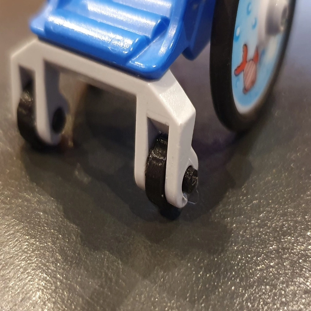 Playmobil轮椅（替换前轮） 来自 David Krammer - MakerWorld