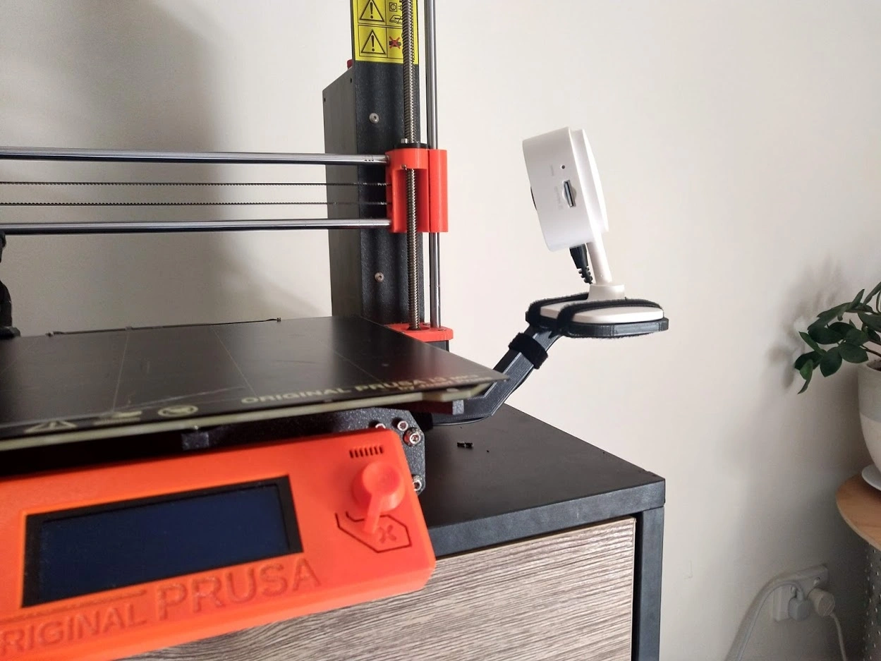 适用于Prusa MK3 / MK3S / MK3s+或Mini / Mini+的Tapo C100摄像头支架 二次创作 - 来自 shane_ - MakerWorld