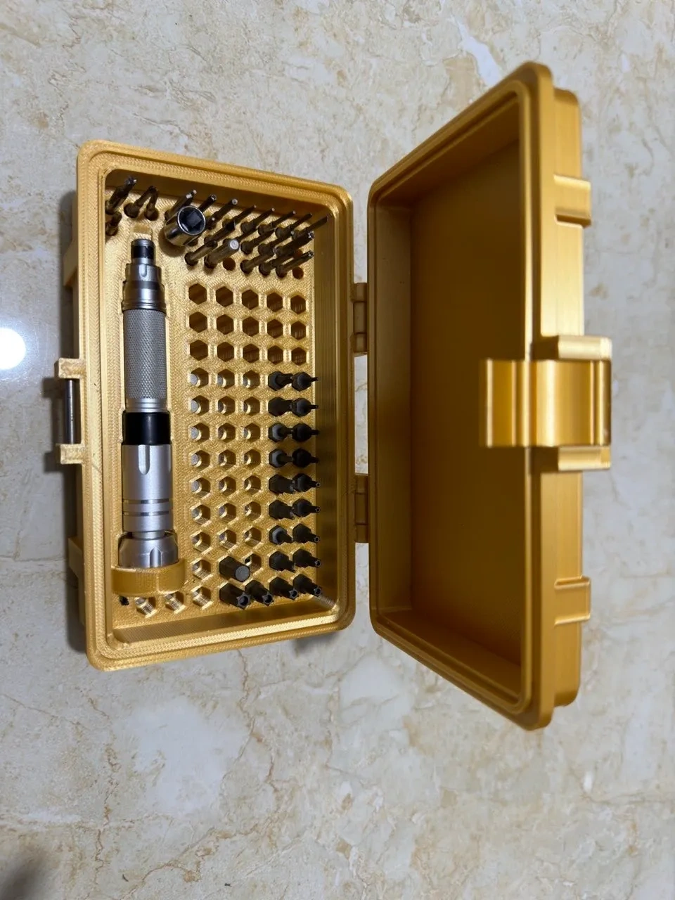 南旗款批头收纳盒，4mm批头+6.35mm短批头 来自 Project-FDM - MakerWorld