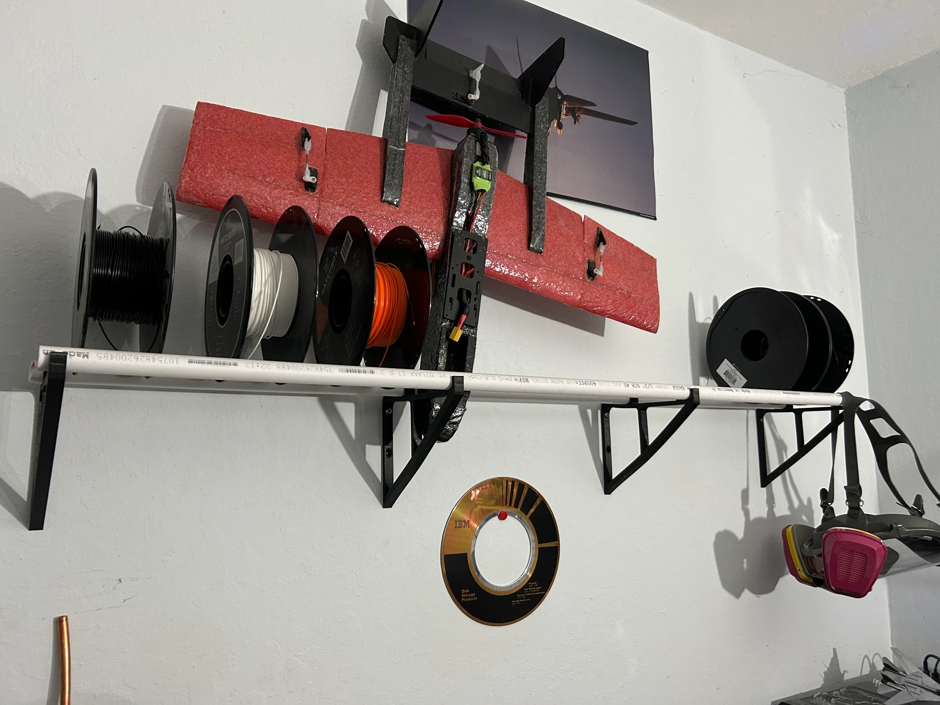 Wall Mount PVC Filament Storage 来自 Lemon - MakerWorld