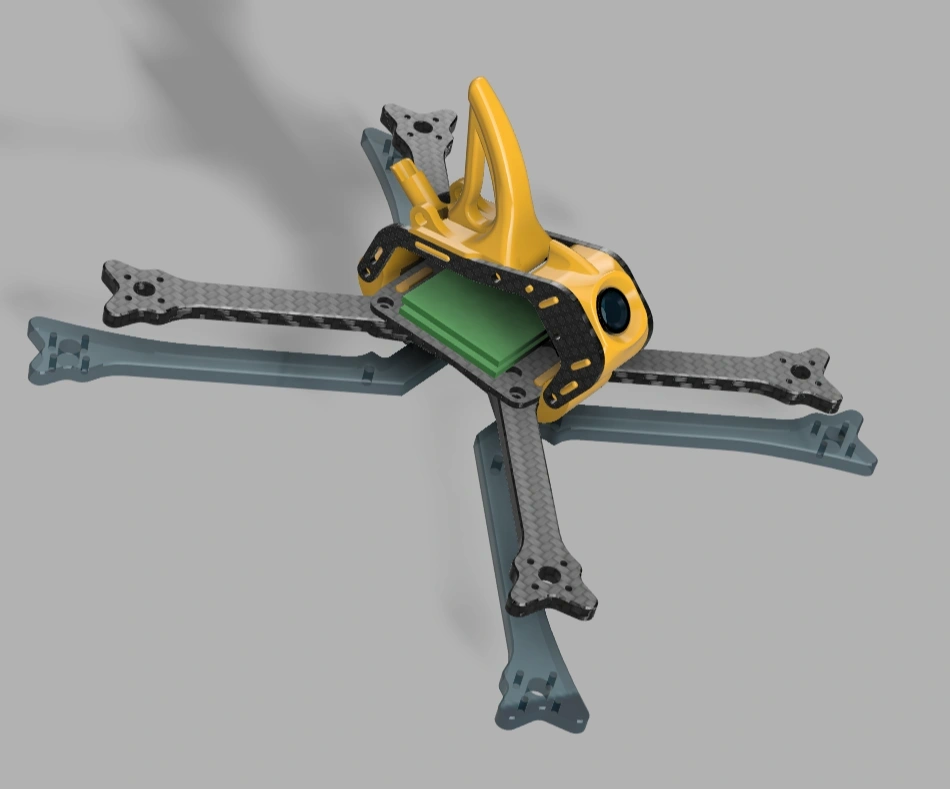 FPV竞速无人机 Ronin V2 来自 MastFly MakerWorld：免费下载 3D 模型