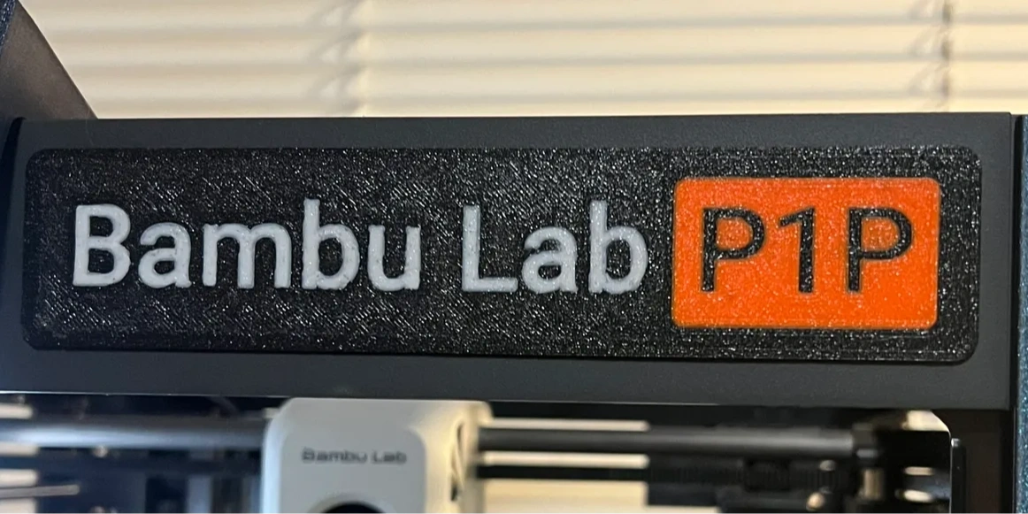 Bambu Lab P1P / P1S / X1C 徽章 来自 Joppie - MakerWorld