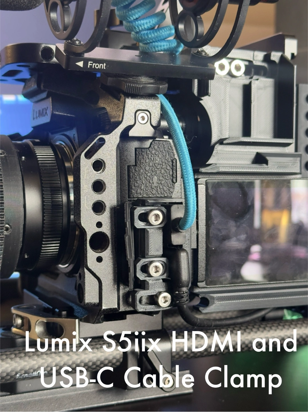 Lumix S5iix HDMI和USB-C夹子 来自 Eliiiiiiii - MakerWorld