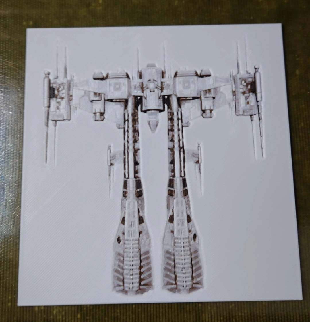 EVE Online Rifter 火把级护卫舰 Hueforge 来自 Cypherous - MakerWorld