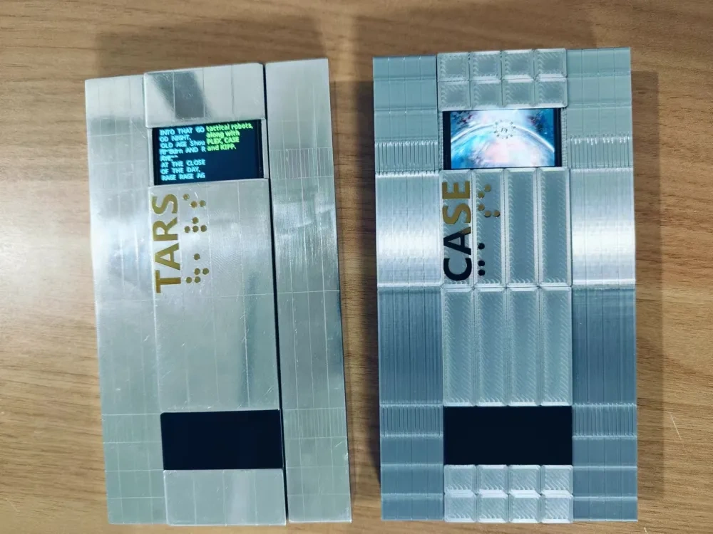 《星际穿越》TARS&CASE机器人 来自 kepler186f - MakerWorld