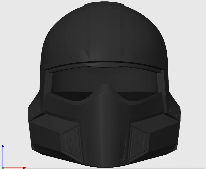 地狱潜兵2全头盔 一件式 无面罩 来自 Jonthorgrimr - MakerWorld