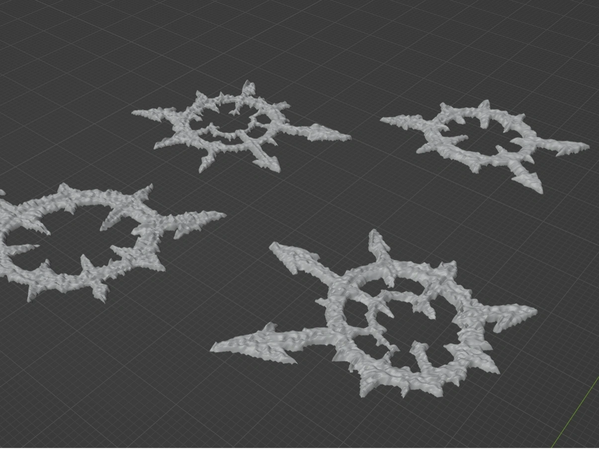 30K/40K CHAOS ICON Horus Heresy Era Chaos Symbols 来自 Symthic - MakerWorld