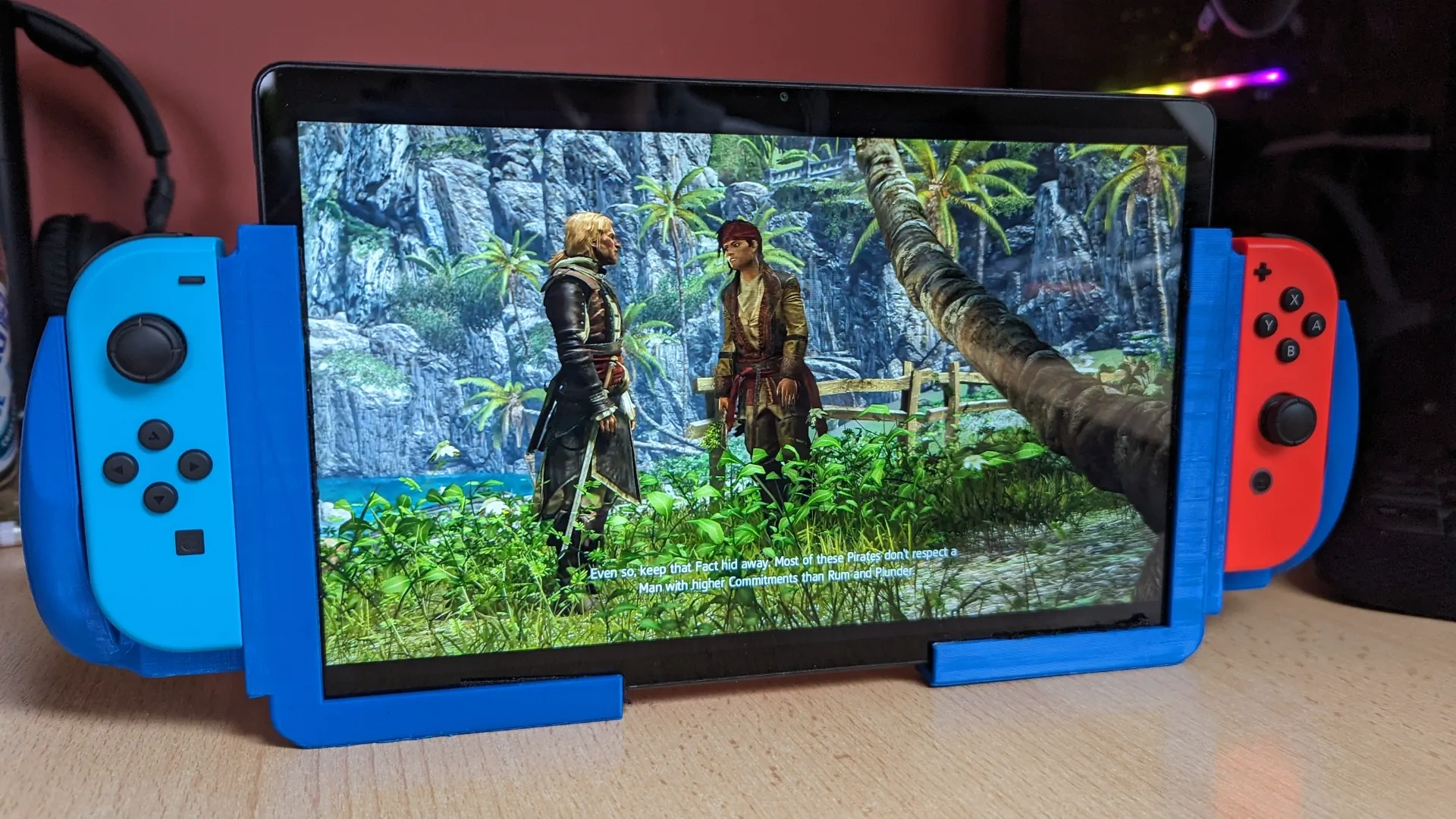 Switch Joycon平板支架 来自 Dabuums MakerWorld：免费下载 3D 模型