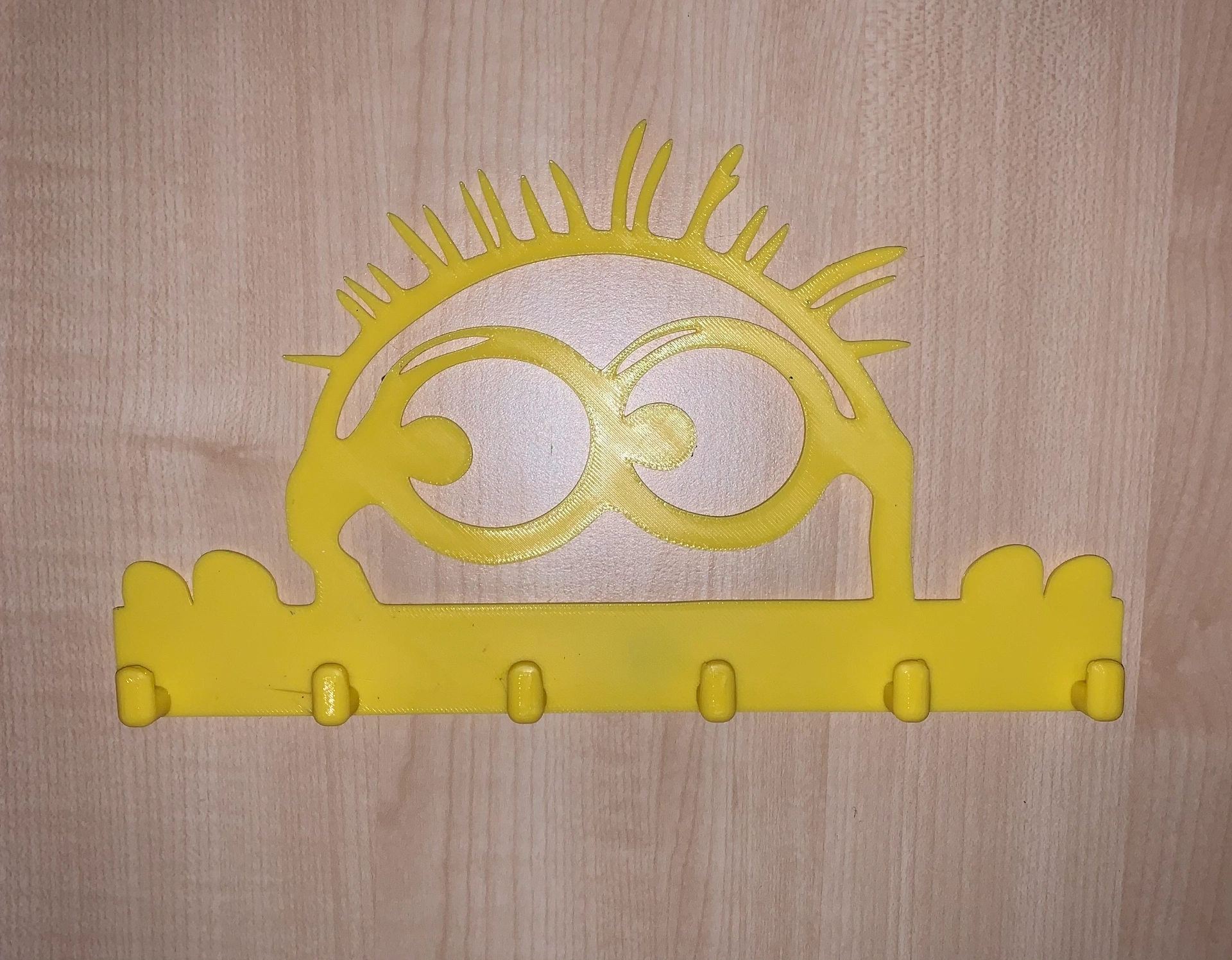 小黄人钥匙架 Minions Key Holder 来自 gare-sb - MakerWorld