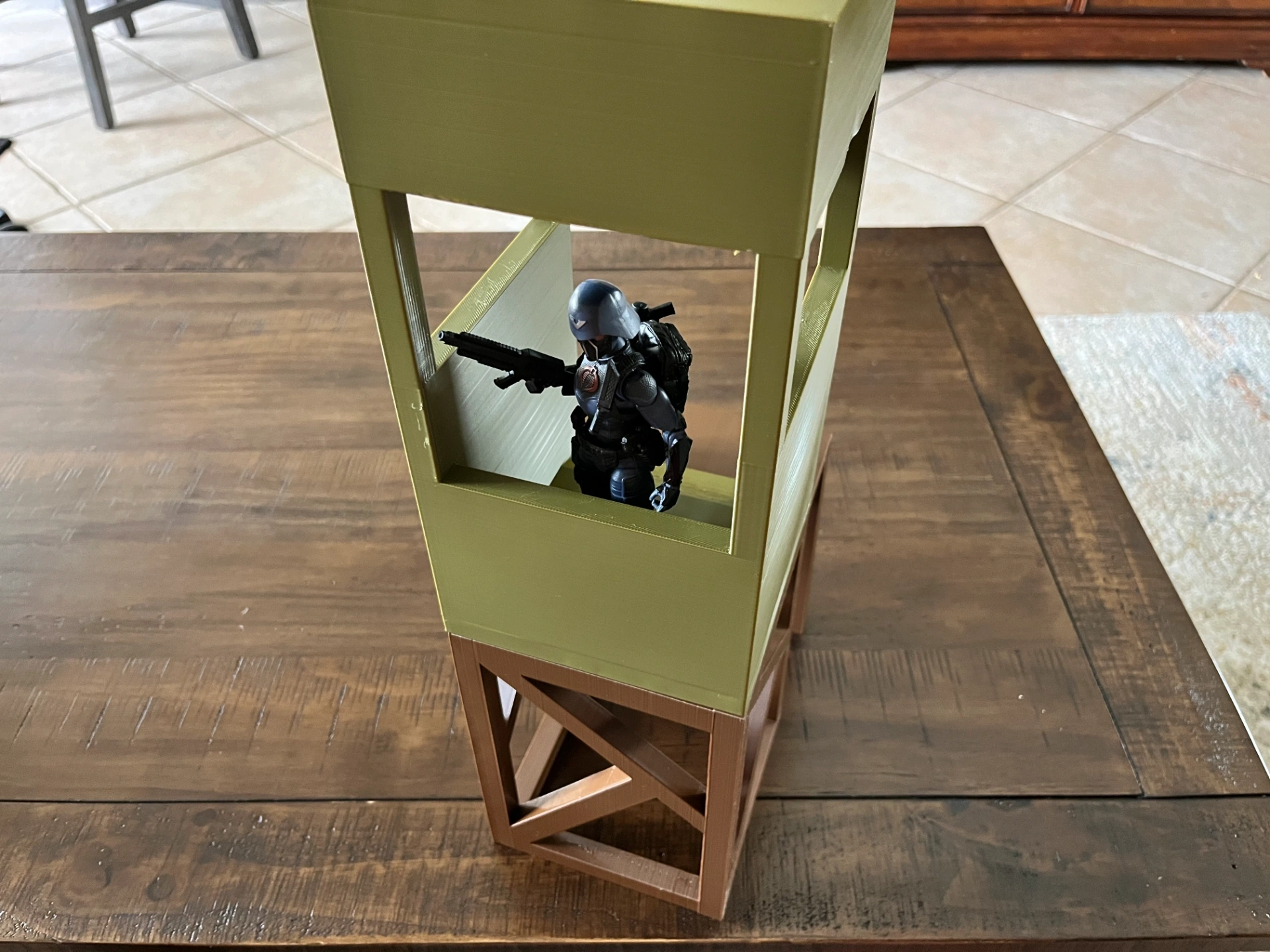 1/12比例动作人偶观察塔 来自 Yobtnirp - MakerWorld