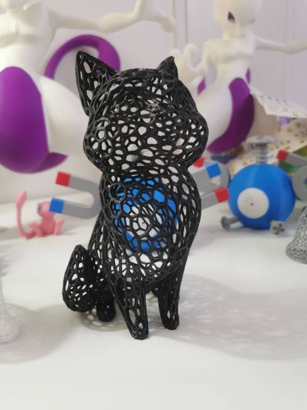 Voronoi猫 无需支撑 来自 DND Daily necessities designer - MakerWorld