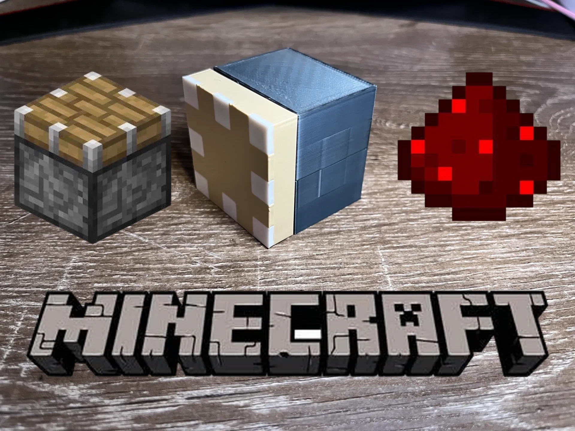 Minecraft 活塞解压玩具 来自 Yobtnirp - MakerWorld